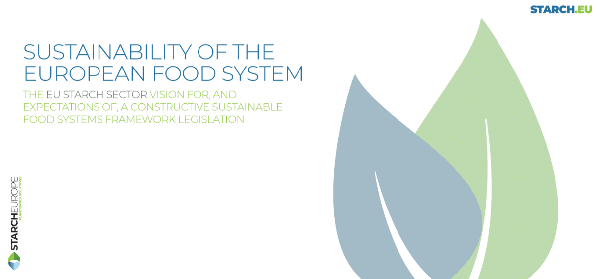 SUSTAINABILITY OF THE EUROPEAN FOOD SYSTEM – THE EU STARCH SECTOR ...